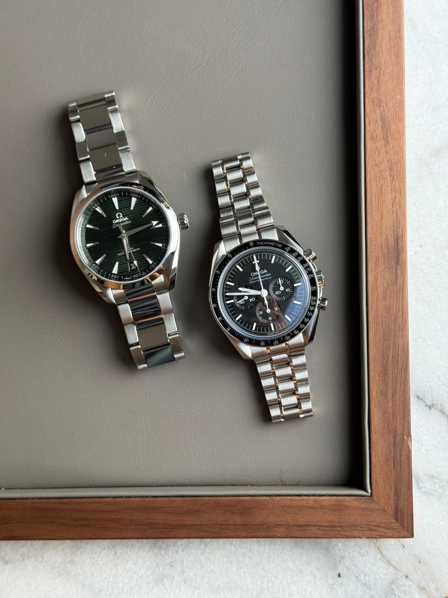 Omega Aqua Terra Seamaster 220.10.41.21.10.001 Grün Master Chronometer ...