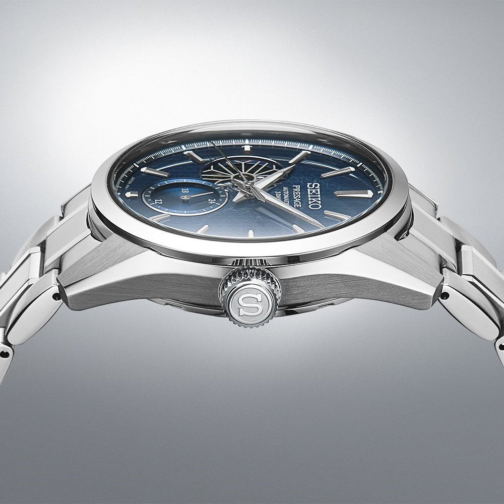 Seiko Presage Sharp Edged SPB417J1 Automatikuhr 24h Saphirglas – MANG ...